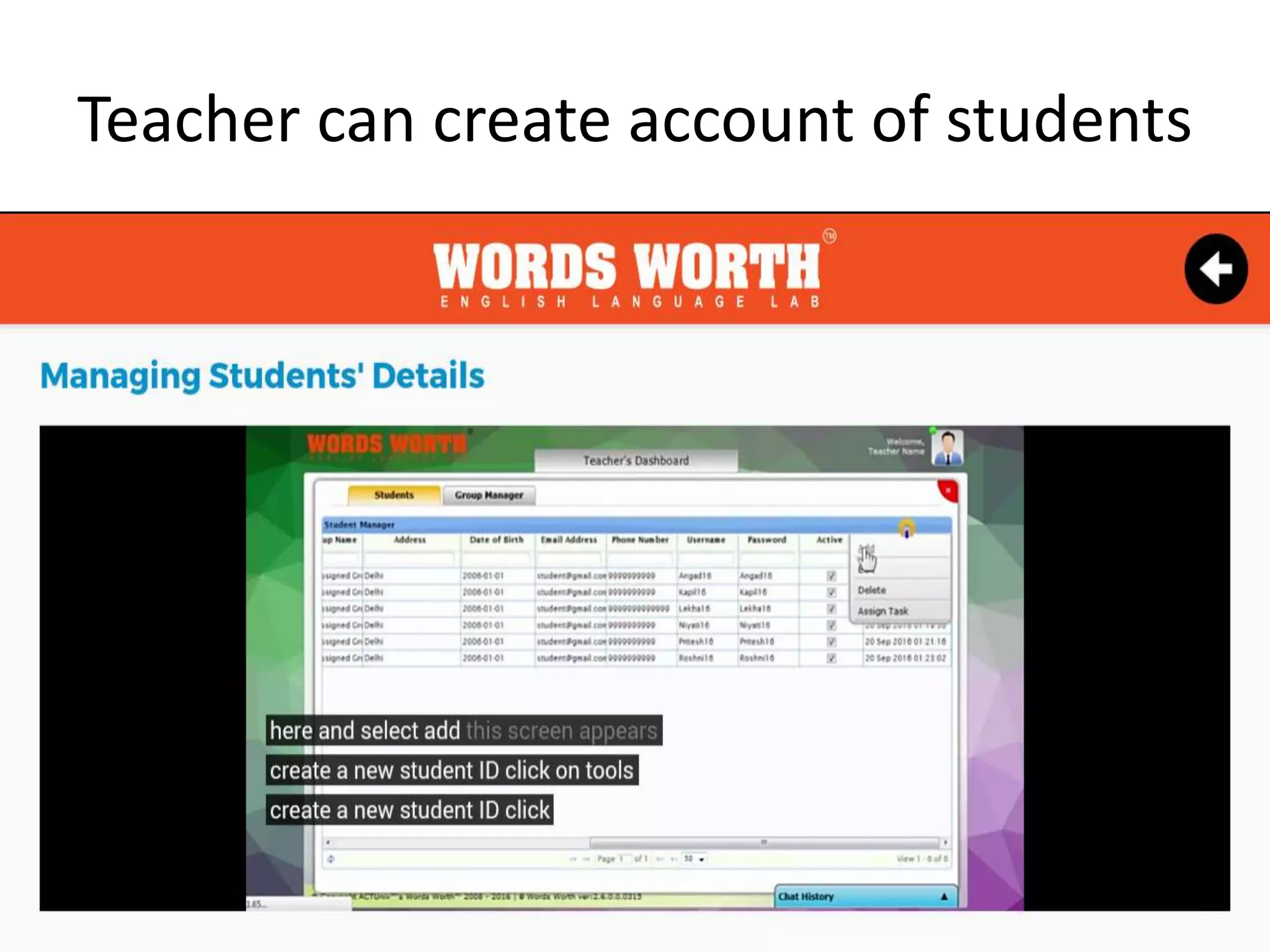 Wordsworthlanguagelabguide abhijeet dawle | PPTX