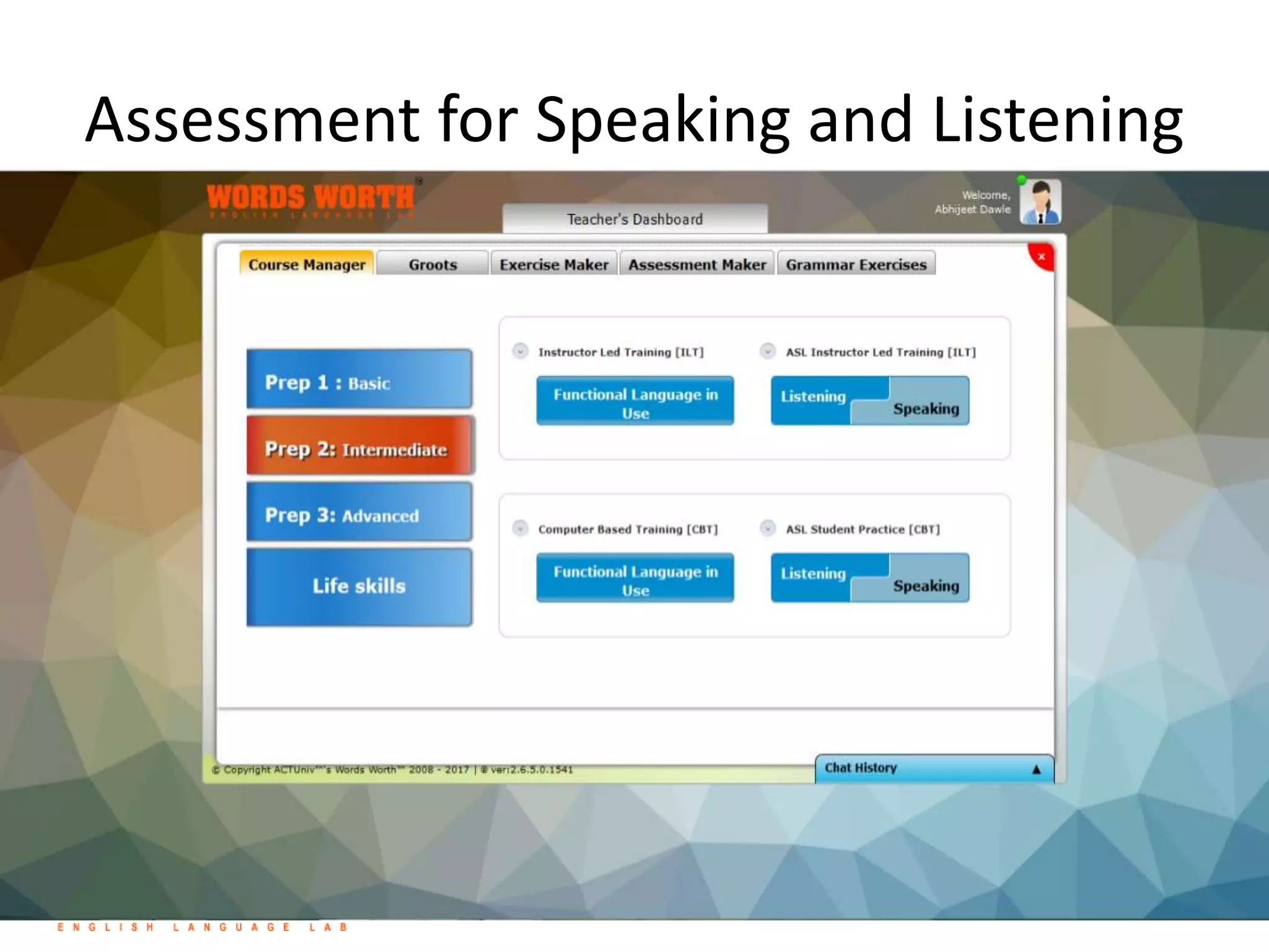 Wordsworthlanguagelabguide abhijeet dawle | PPTX