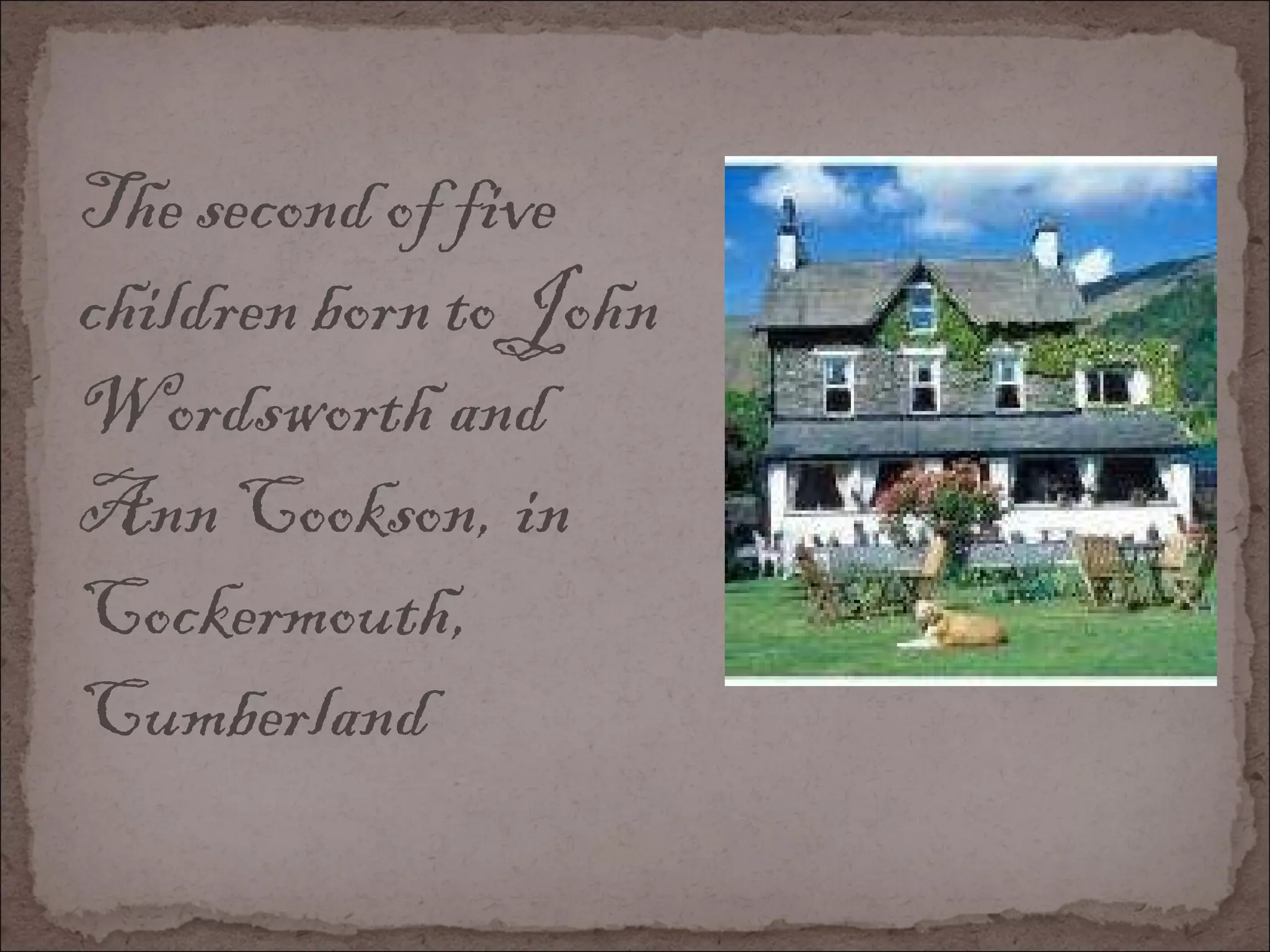 Wordsworth oral | PPT