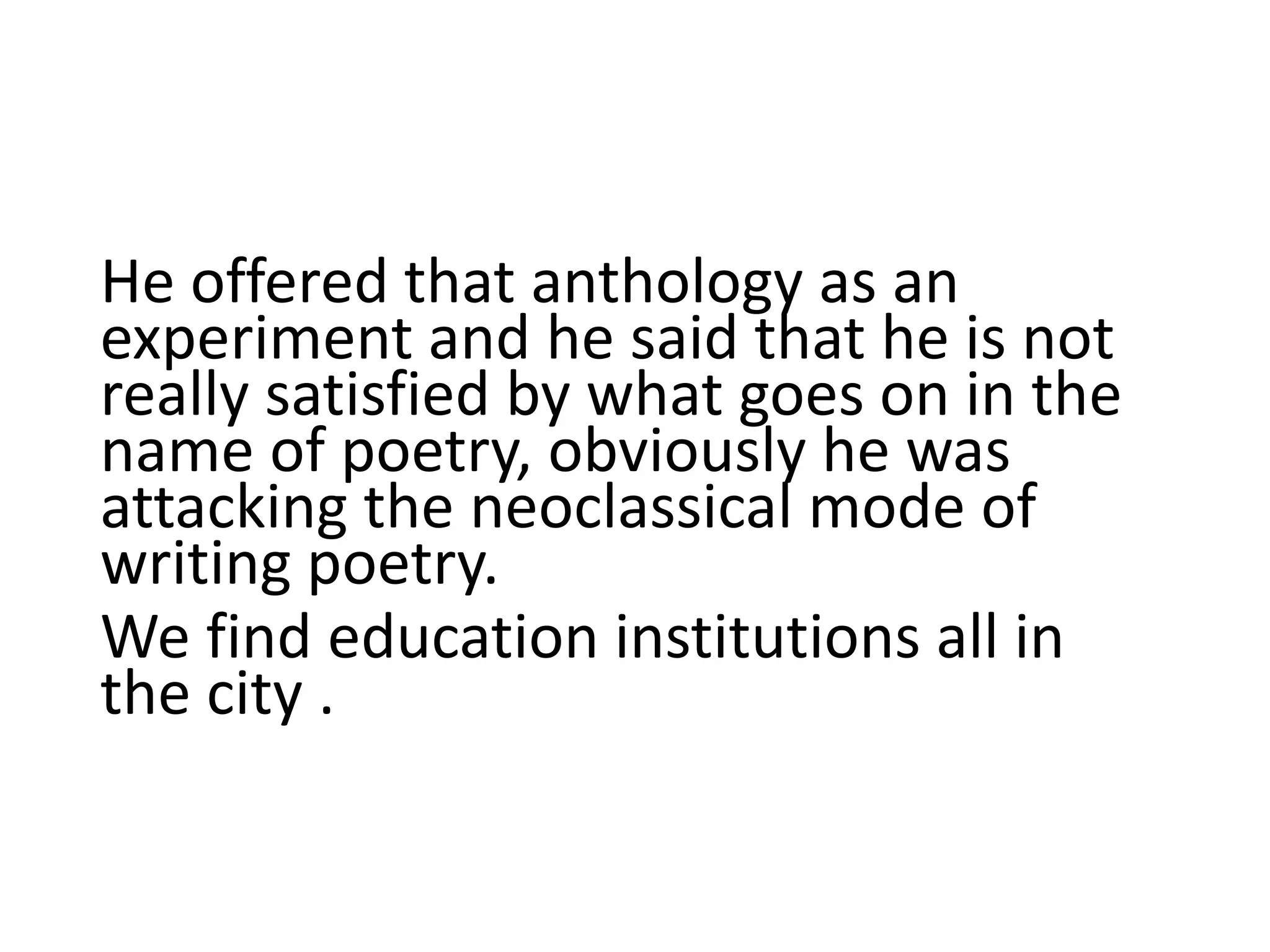 Wordsworth's theory of poetic diction | PPT