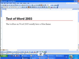 Microsoft Word 2010 - Technical Skills Training | PPTX