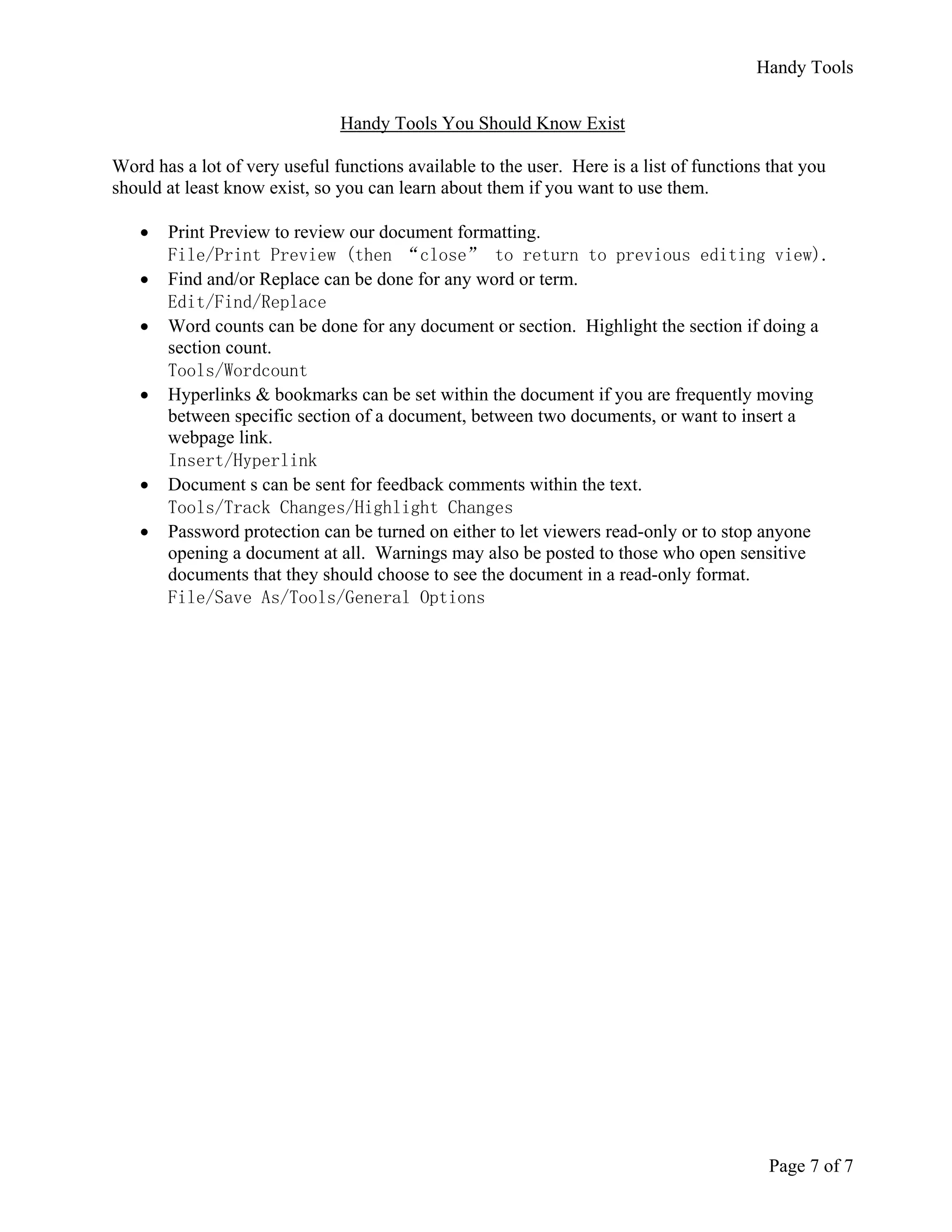 Word tutorial | PDF | Desktop Publishing | Computer Software and ...