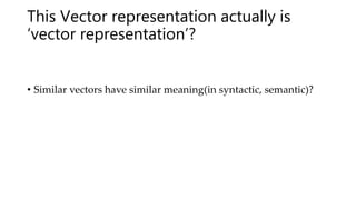 Word vectorization(embedding) with nnlm | PPTX