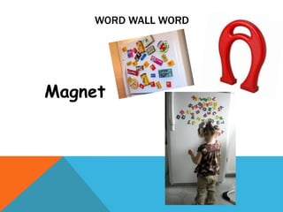 Word wall words (magnet) | PPTX