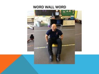 Word wall words (motion) | PPTX