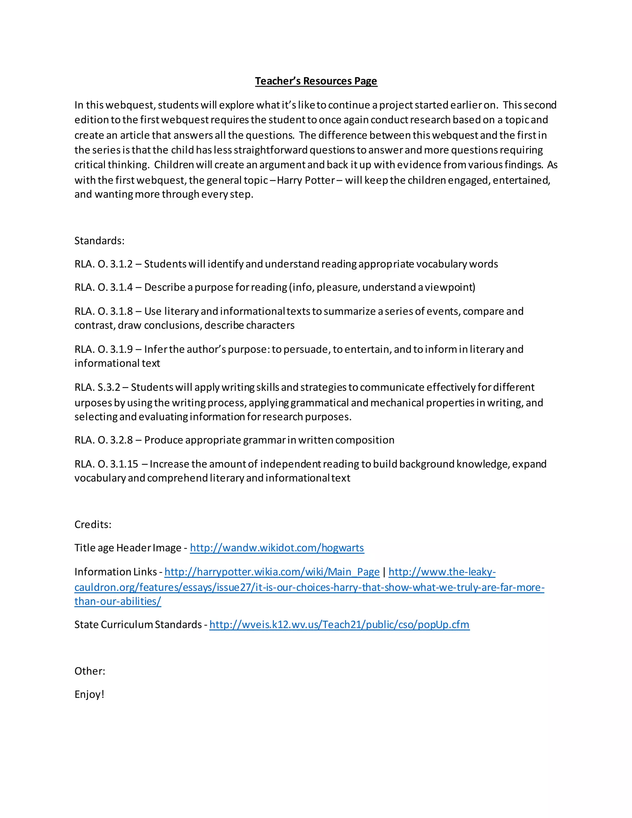 CI350 Microsoft Word Webquest | DOCX | Desktop Publishing | Computer ...