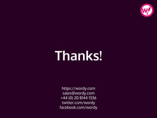 Wordy presentation 2014 | PPT