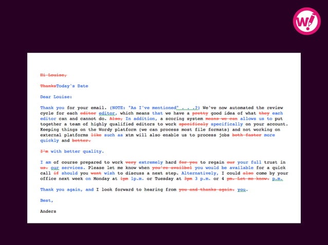 Wordy presentation 2014 | PPT