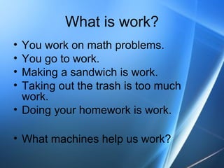 Physical Science: Work | PPT