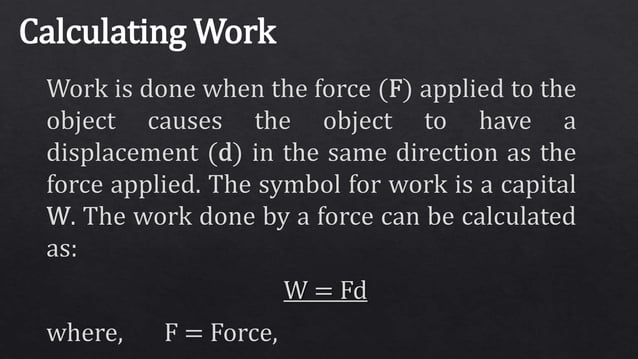 Work Grade 8 | PPTX | Physics | Science