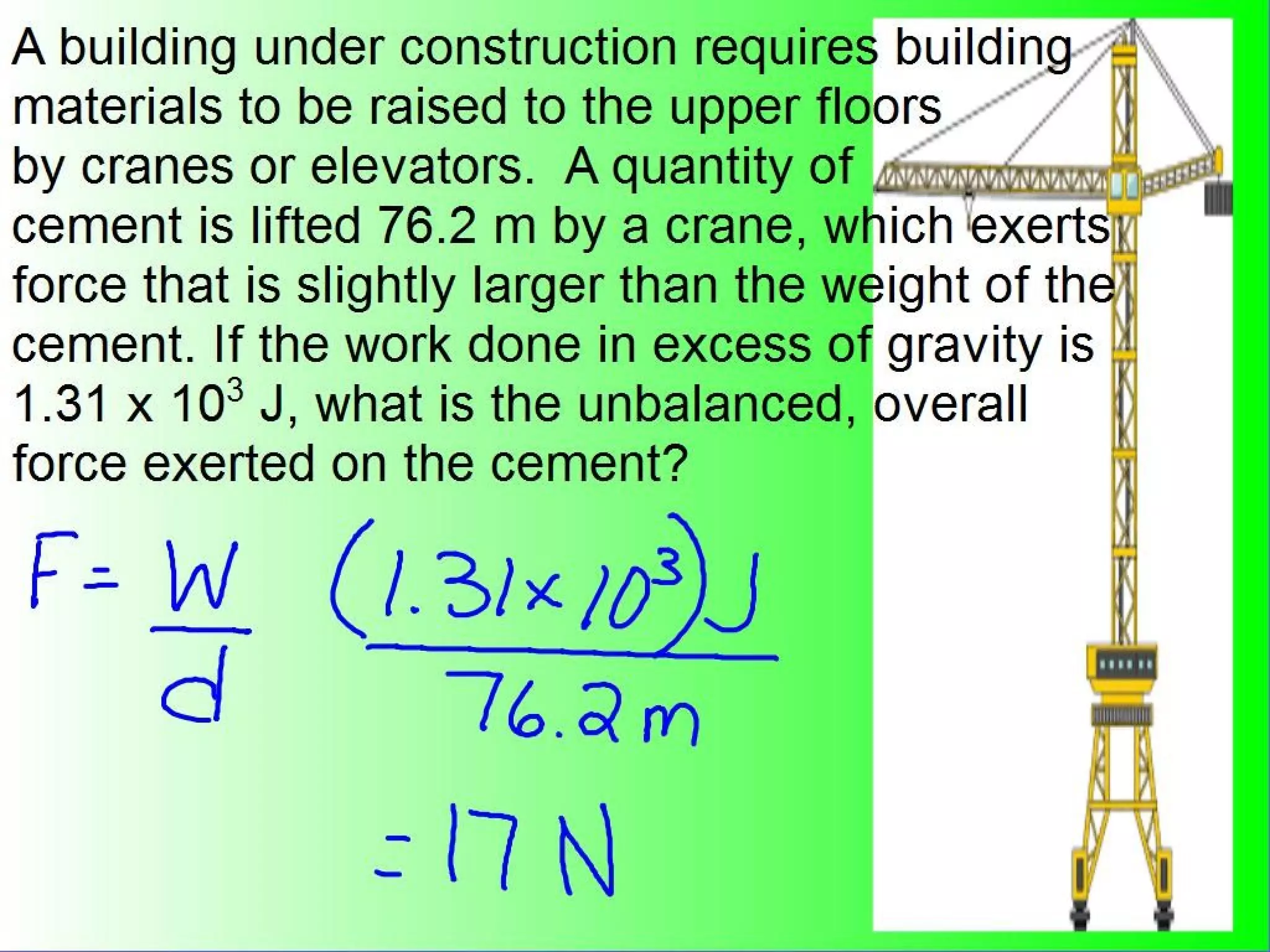 Calculating Work | PPT