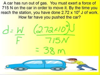 Calculating Work | PPT