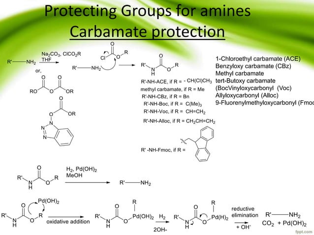 Protecting groups and their deprotection | PPTX | Chemistry | Science