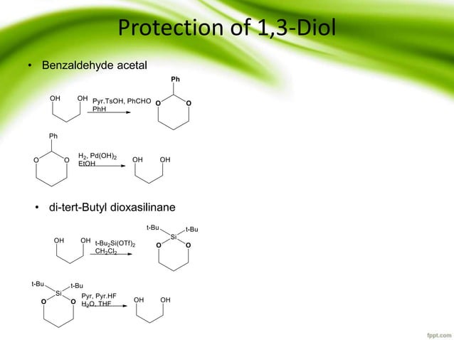 Protecting groups and their deprotection | PPTX | Chemistry | Science