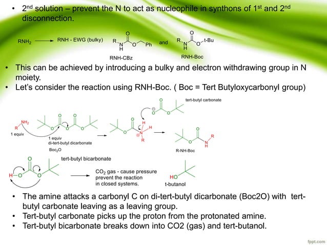 Protecting groups and their deprotection | PPTX | Chemistry | Science