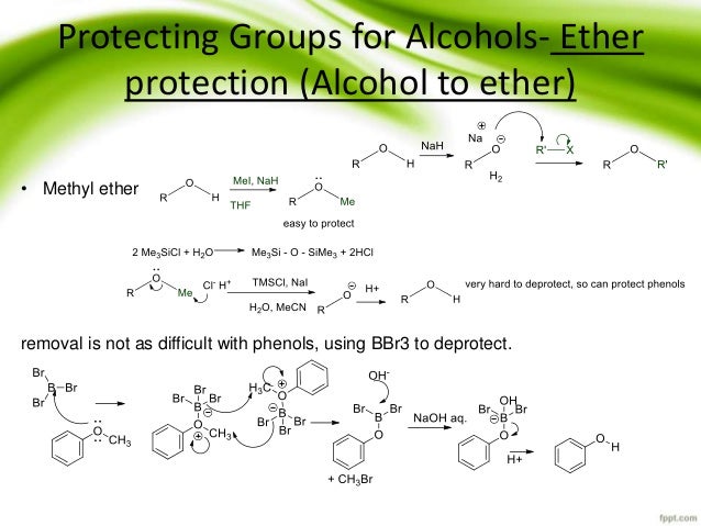 Protecting groups and their deprotection