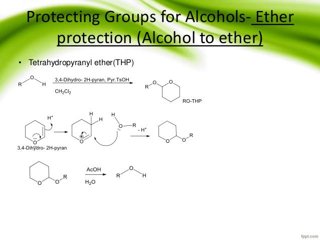 Protecting groups and their deprotection