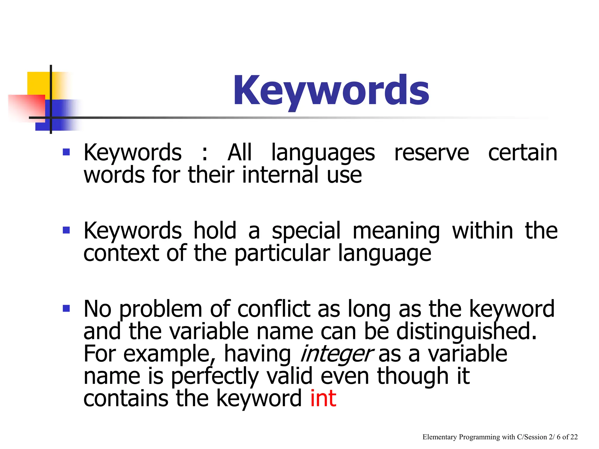 work.ppt it describes about programming fundamentals | PPT