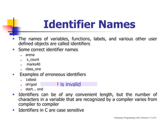 work.ppt it describes about programming fundamentals | PPT