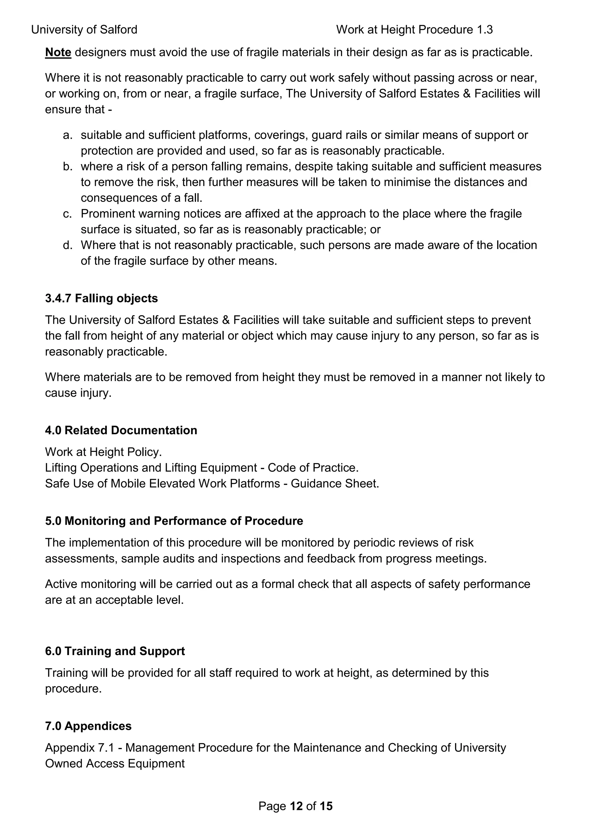 Work at-height-procedure-aug-2017-v1.3 | PDF