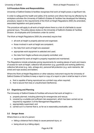 Work at-height-procedure-aug-2017-v1.3 | PDF