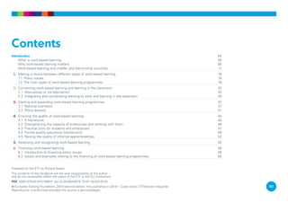 Work Based Learning Handbook Pdf