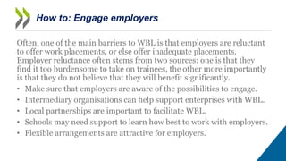 Work based learning in schools | PPTX