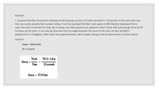 Work-energy-and-power PHYSICS SCIENCE BSIT | PPTX | Physics | Science