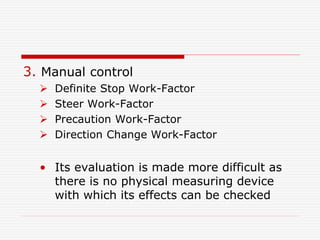 Work factor-Anant Patel | PPT