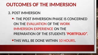 Bread and Pastry Production Work Immersion | PPTX