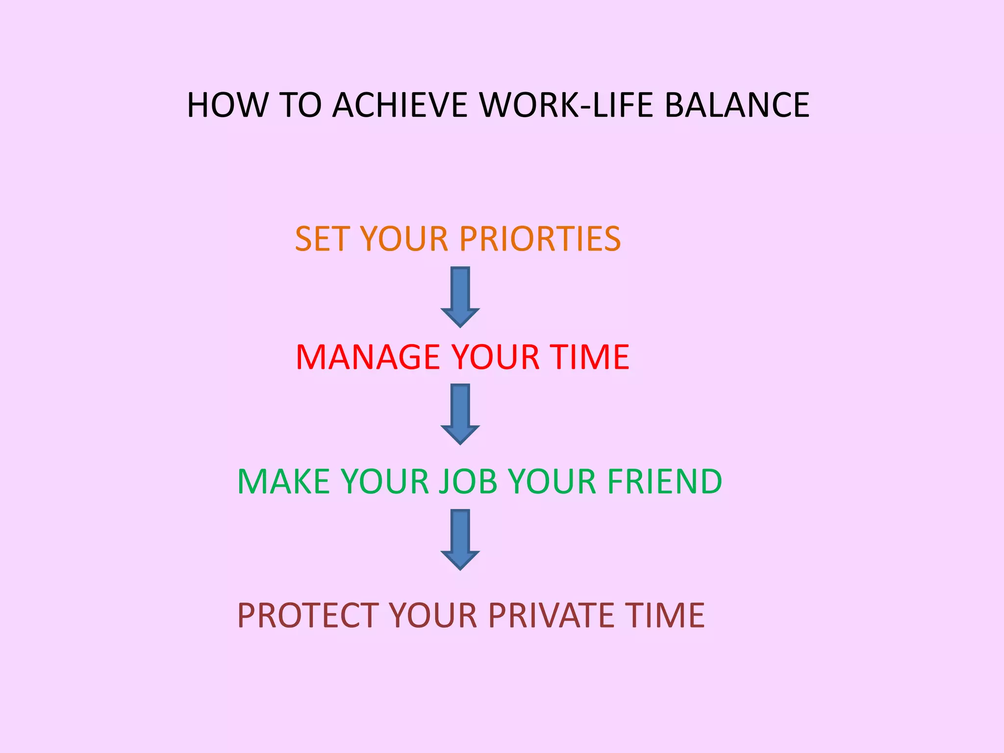 Work life balance | PPTX