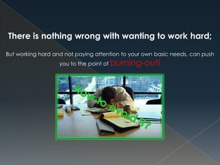 Work life balance | PPSX | Career Advice | Careers