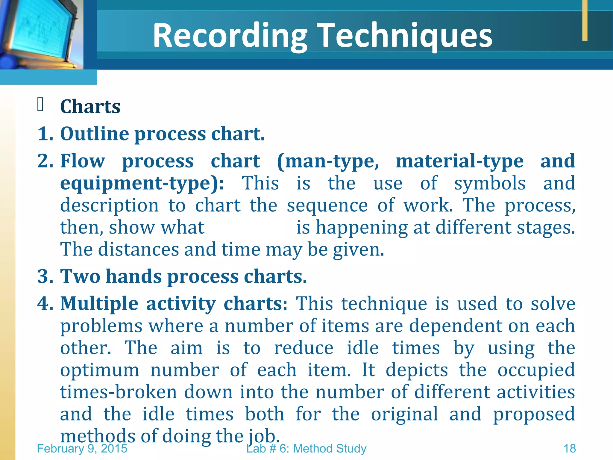 Work Study- Methods Study | PPT
