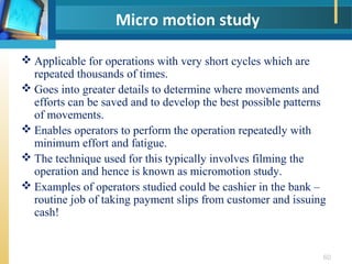 Work Study- Methods Study | PPT