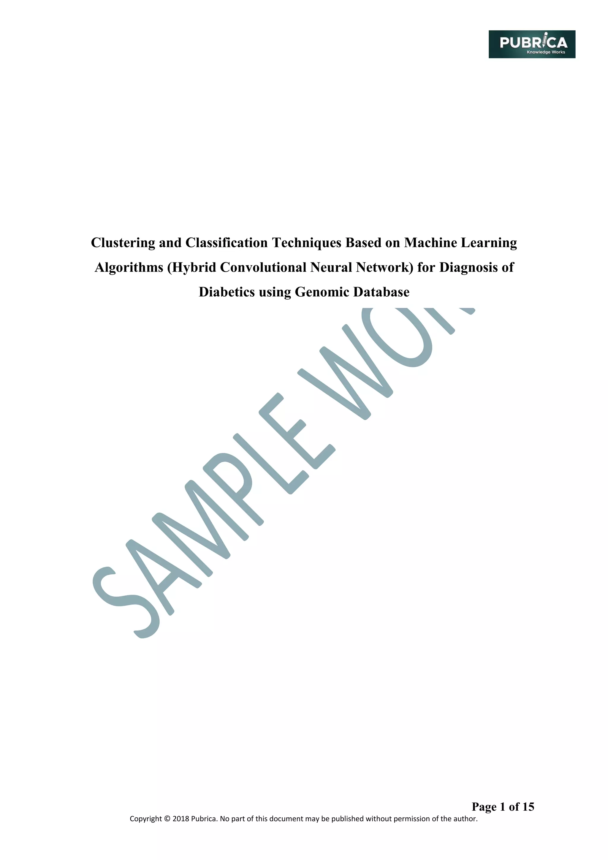 Work Sample of Research Proposal | PDF
