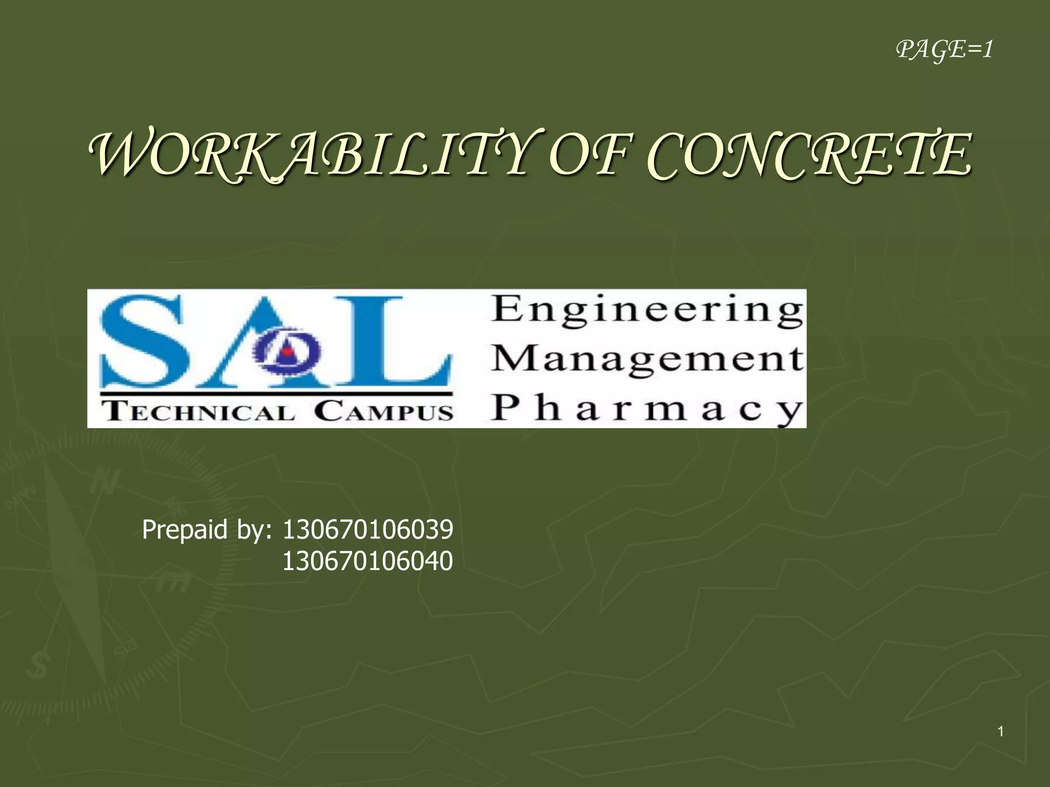 Workability of Concrete.ppt