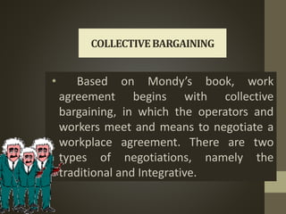 Work agreement, collective working agreement and labor. | PPTX