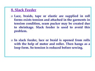 Work aids of sewing machines | PPT