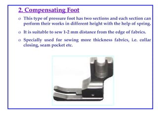 Work aids of sewing machines | PPT
