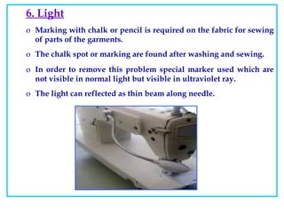 Work aids of sewing machines | PPT