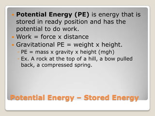 Work And Energy | PPTX