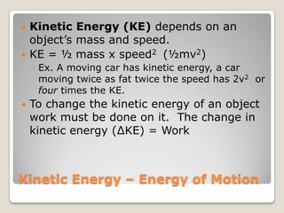 Work And Energy | PPT