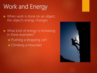 Work and Energy | PPTX