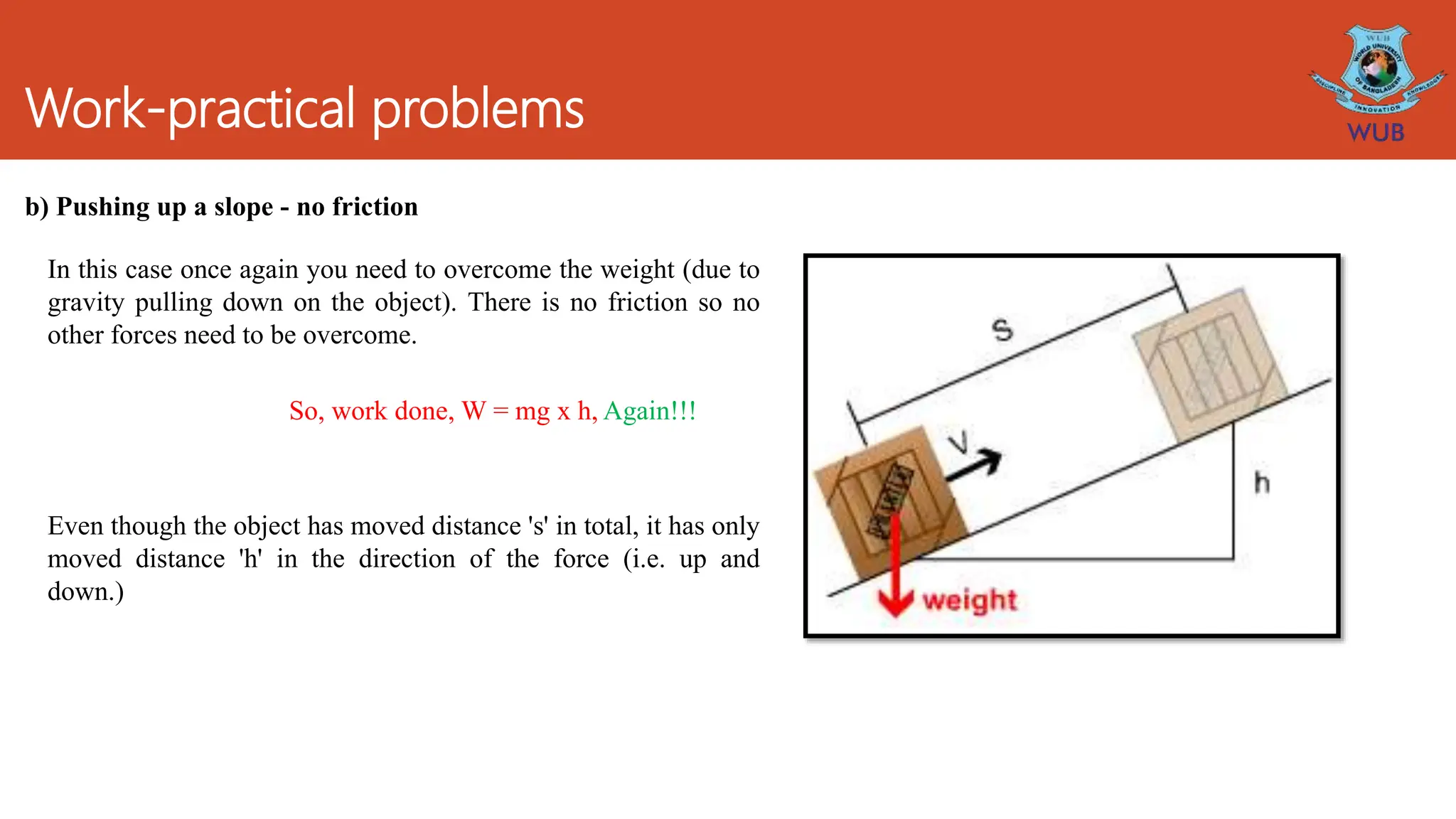 Work and energy. Practical Problems on Work and Energy | PPT