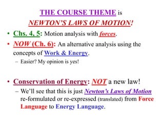 Work and energy part a | PPT