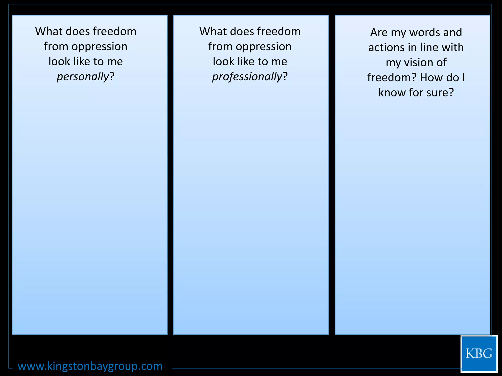 Work and freedom presentation | PPTX