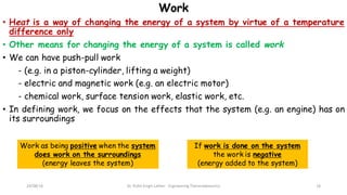 Work and heat | PDF