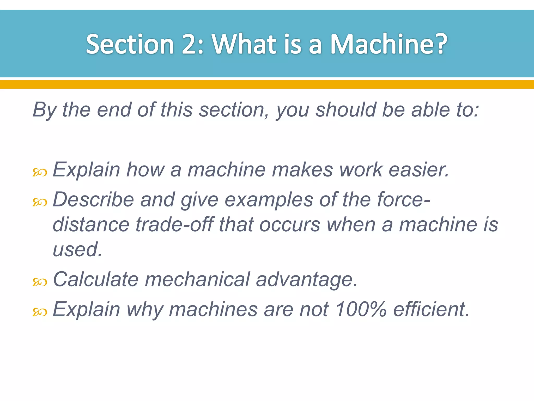 Work and Machines | PPTX