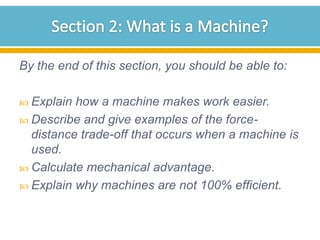 Work and Machines | PPTX
