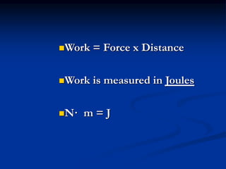 Work and power | PPT